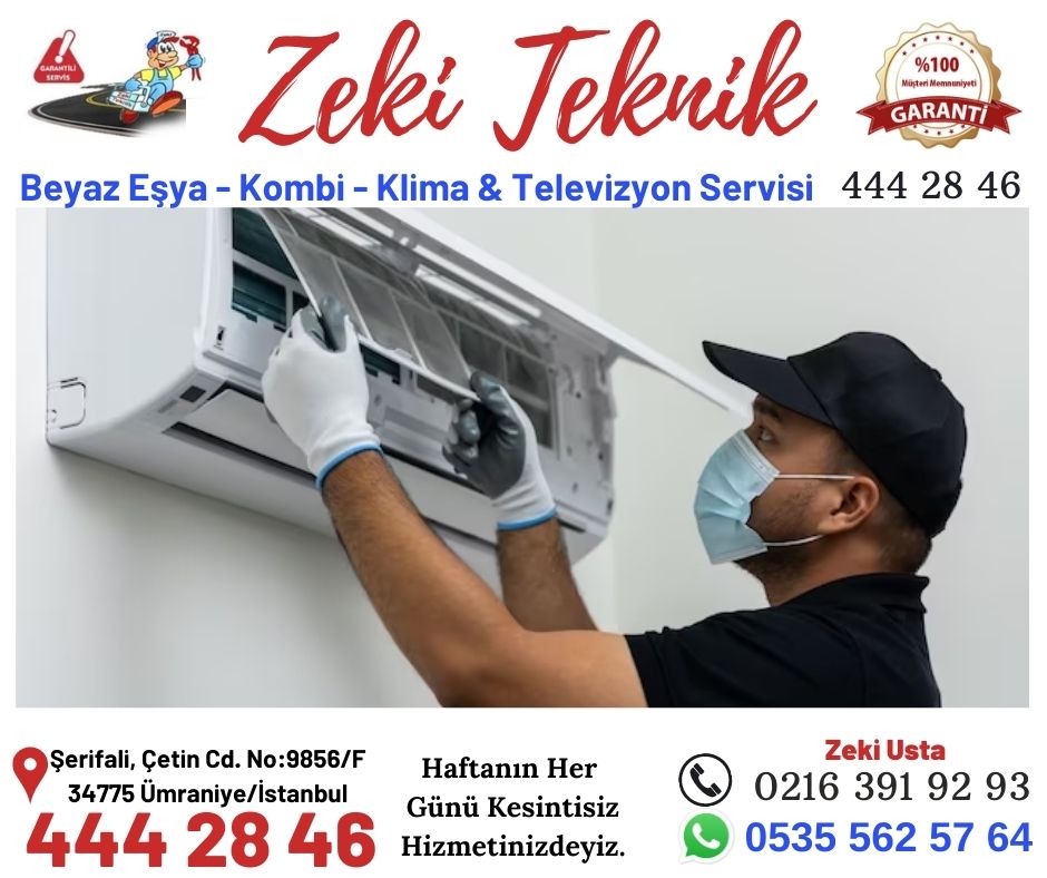 Şerifali Klima Servisi - Arıza ve Bakım Ümraniye - İSTANBUL